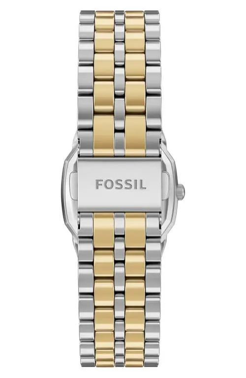 Fossil Harlow Octagonal Case Two-tone Bracelet Watch