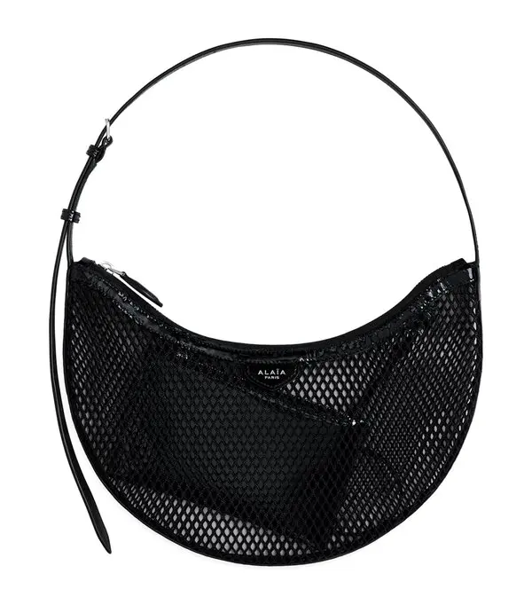 Alaïa Small Demi Lune Shoulder Bag - Black