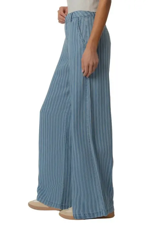 Kut From The Kloth Ryan Stripe High Waist Super Wide Leg Pants