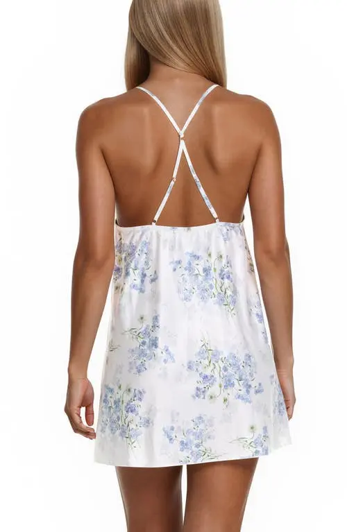 Flora Nikrooz Kylie Print Satin Chemise