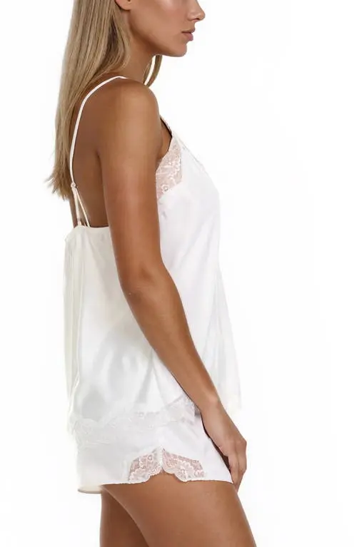 Flora Nikrooz Estella Lace Trim Short Pajamas