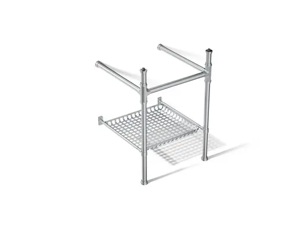 KOHLER Claude Studio Mcgee Console Table Legs - Polished Chrome