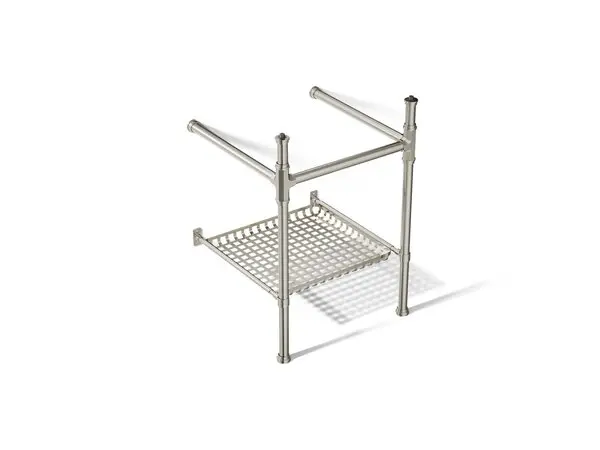 KOHLER Claude Studio Mcgee Console Table Legs - Vibrant Polished Nickel