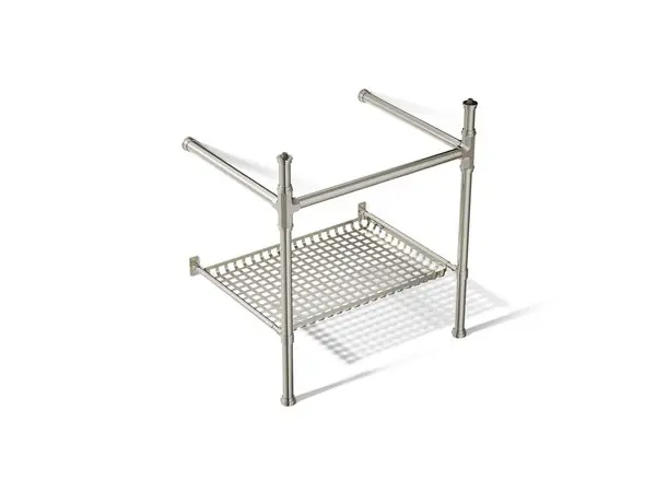 KOHLER Claude Studio Mcgee Console Table Legs - Vibrant Polished Nickel