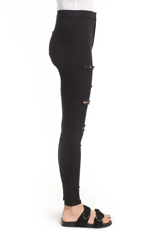 Topshop Moto Joni Ripped Skinny Jeans