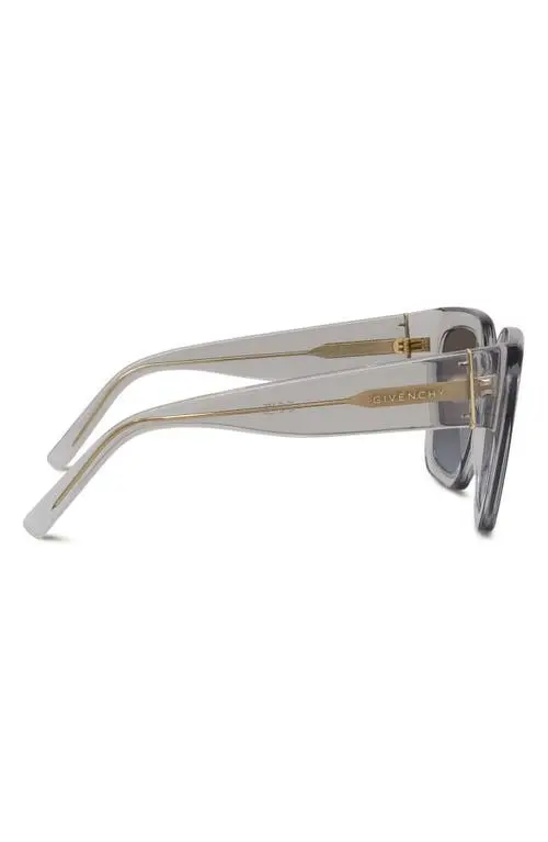 Givenchy Bold Square Sunglasses - Grey/other/gradient Blue