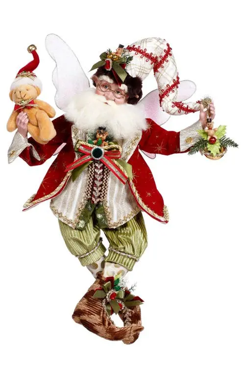 MARK ROBERTS Teddy Bear Fairy - Red