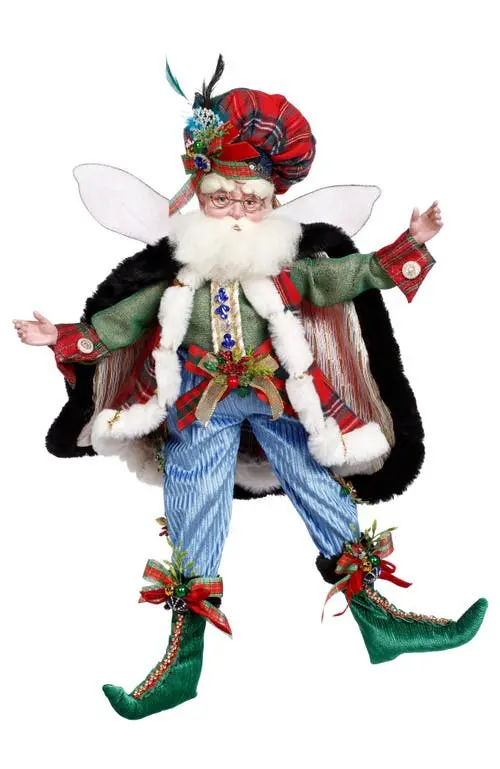 MARK ROBERTS Plaid Is Rad Fairy - Green
