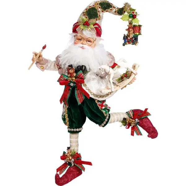 MARK ROBERTS Northpole Toymaker Elf - Red