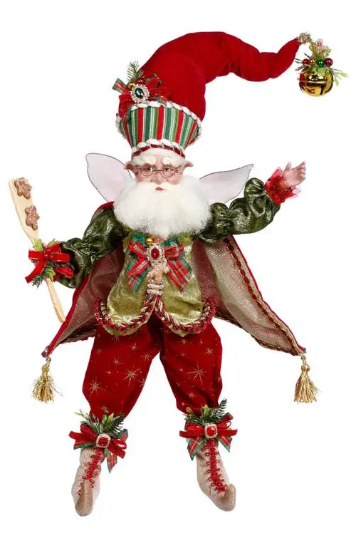 MARK ROBERTS Gingerbread Baker Fairy - Red