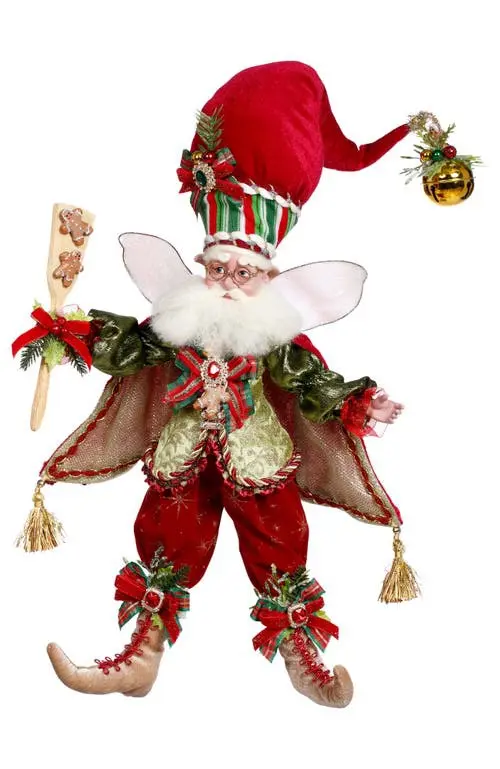 MARK ROBERTS Gingerbread Baker Fairy - Red