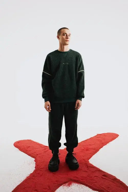 PCFG Fluffy Track Sweatpant - Black