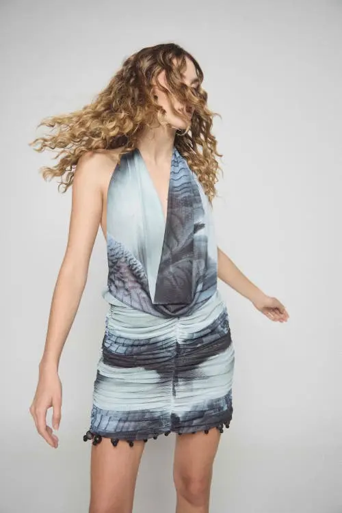 ZIERRA LEONA Glacial Dress