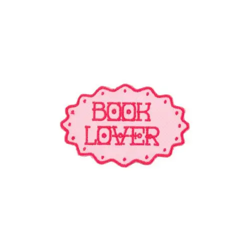 JOLLITY & CO Book Themed Stick-on Patches - Book Lover Scalloped