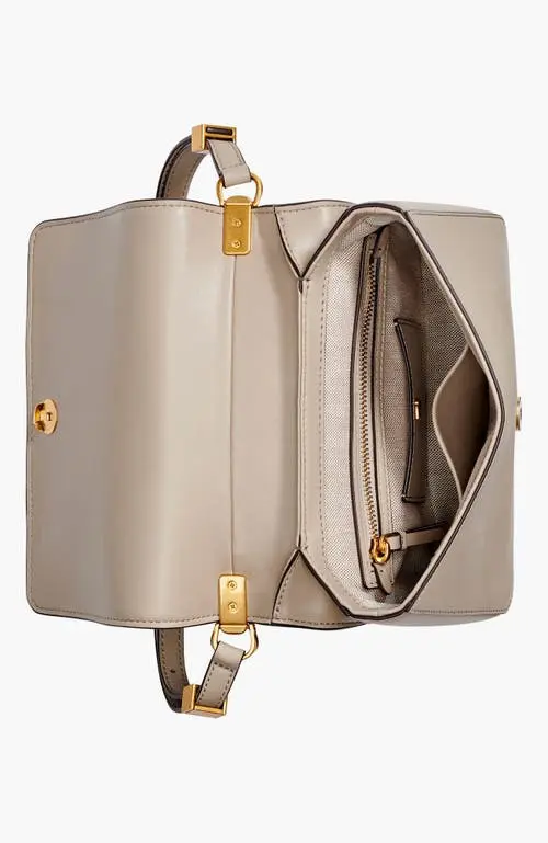 Donna Karan New York Jericho Croc-effect Suede Shoulder Bag