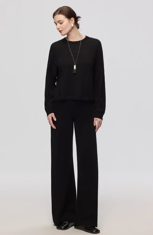 JUANA Nilo Knitted Pull-on Pants - Black