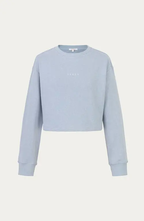JUANA Off Hours Natural Crewneck Sweater - Light Blue