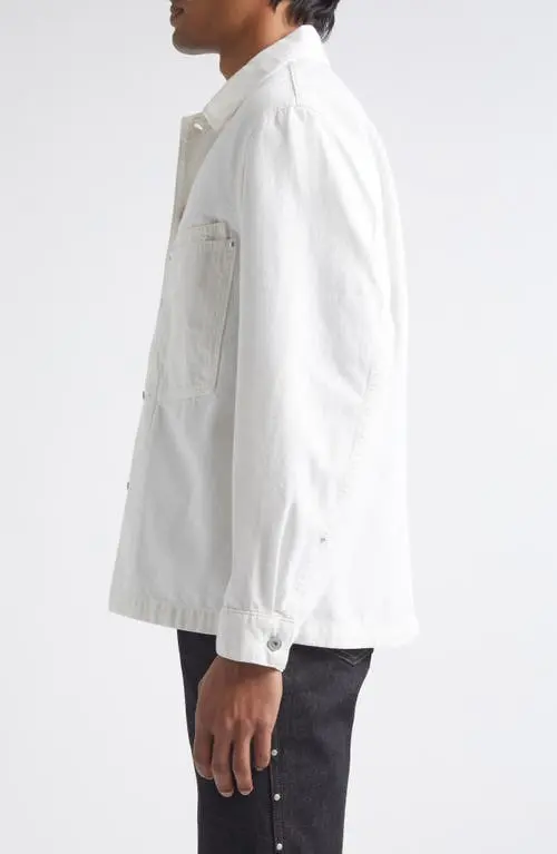 LEMAIRE Workwear Overshirt - Milk