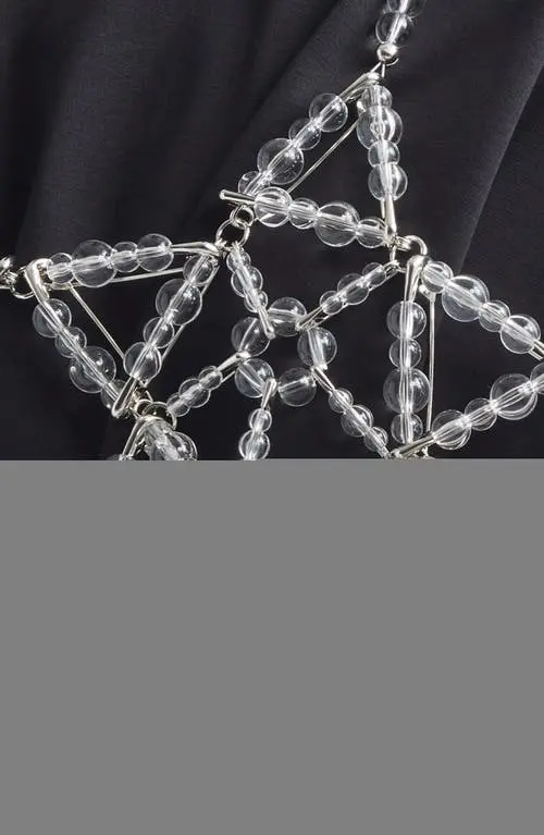 Noir Kei Ninomiya Beaded Safety Pin Harness