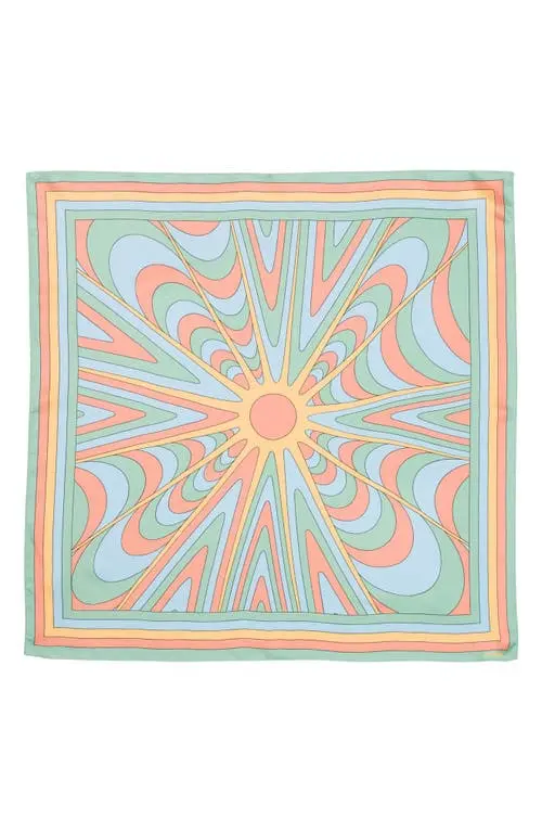 MOTHER The Scarf It Down Silk Scarf - Sun Baked
