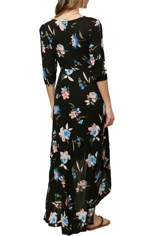 O'Neill Floral High/low Maxi Dress