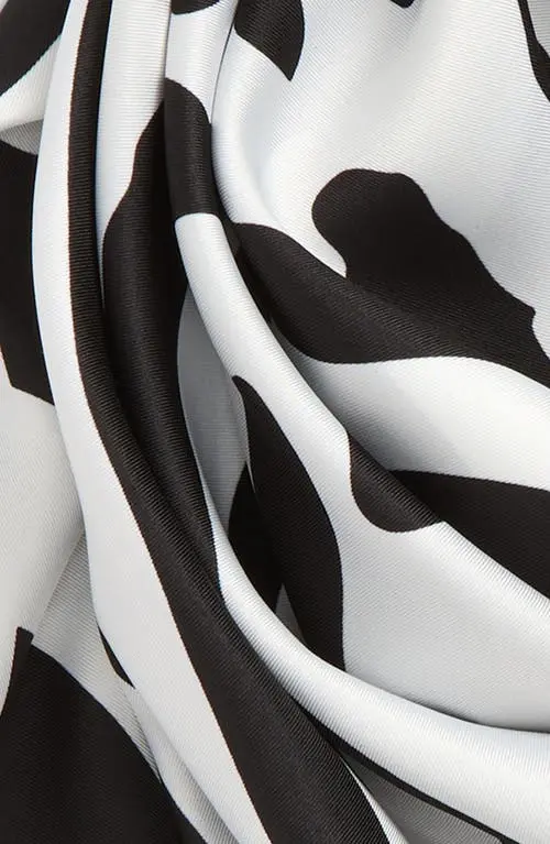 Lele Sadoughi Zebra Scarf - Jet