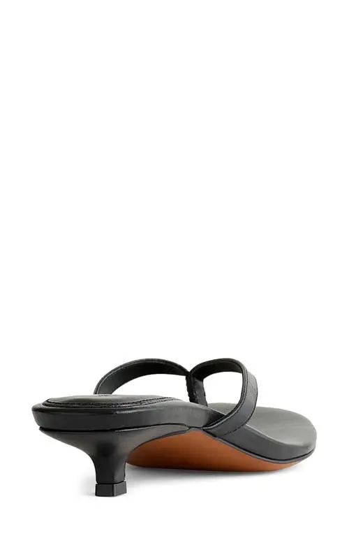 Madewell The Chiara Kitten Heel Thong Sandal