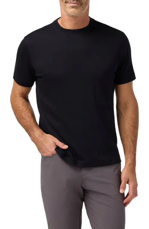 Mizzen+main Palmer Solid Pima Cotton T-shirt - Black