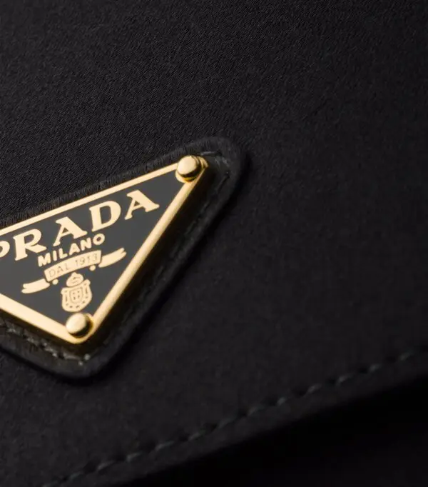 Prada Satin Shoulder Bag