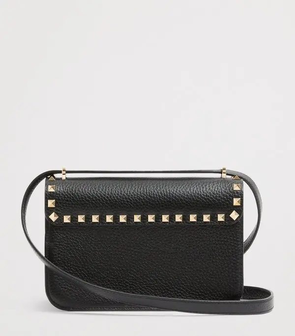 Valentino Garavani Grained Leather Rockstud Shoulder Bag