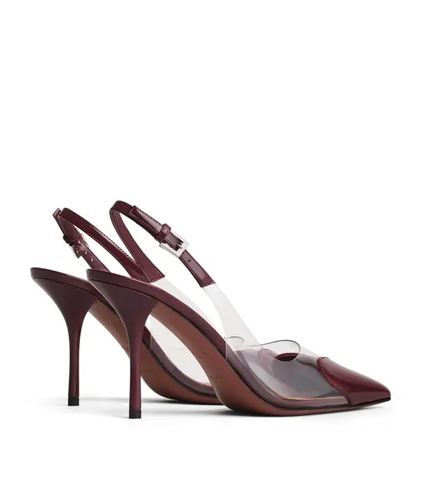 Alaïa Le Coeur Slingback Pumps - Red