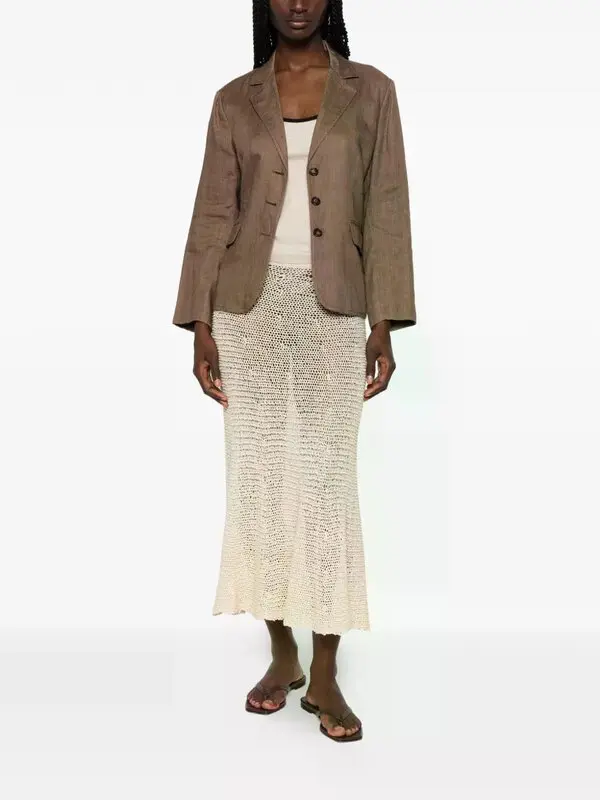 Loro Piana Notched Lapel Single-breasted Jacket