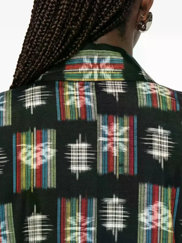 A.N.G.E.L.O. VINTAGE CULT 1990s Geometric Print Kimono