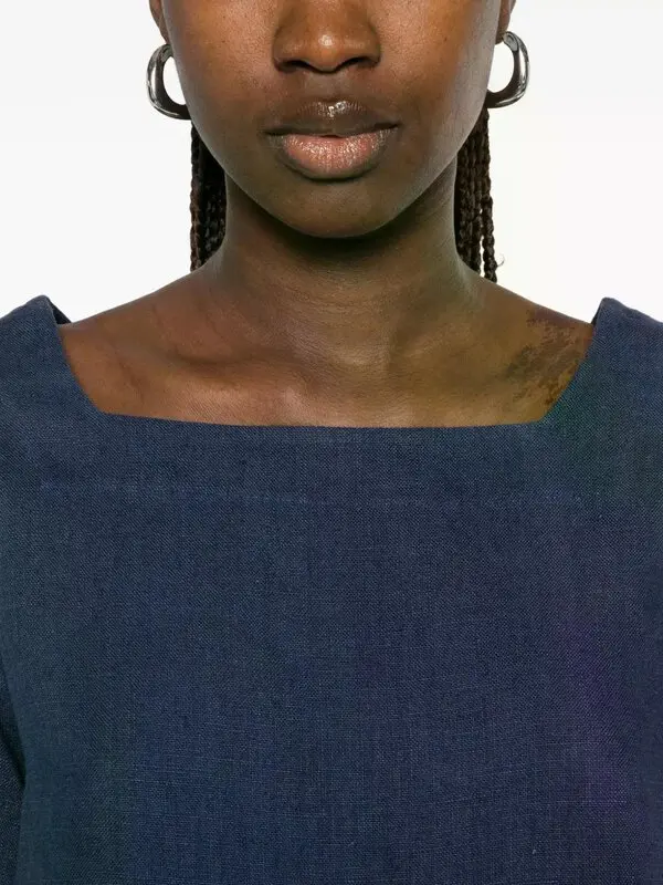 Prada Square Neck Blouse