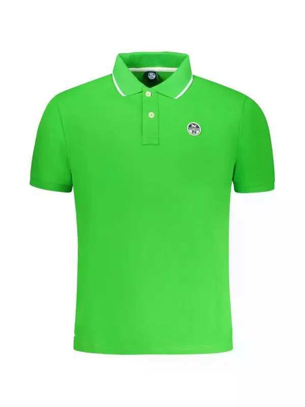 NORTH SAILS Logo-patch Piqué Polo Shirt