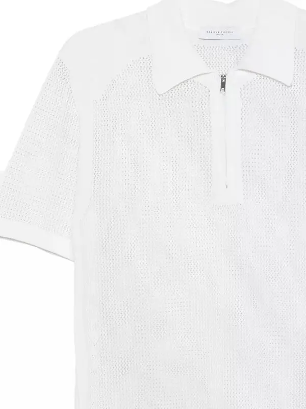 DANIELE FIESOLI Zip-fastening Polo Shirt
