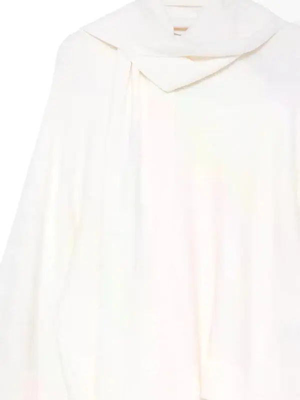 Barbara Bui Scarf Detail Sweater