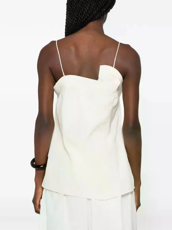 VIKTORIA CHAN Sataya Asymmetric Top - White