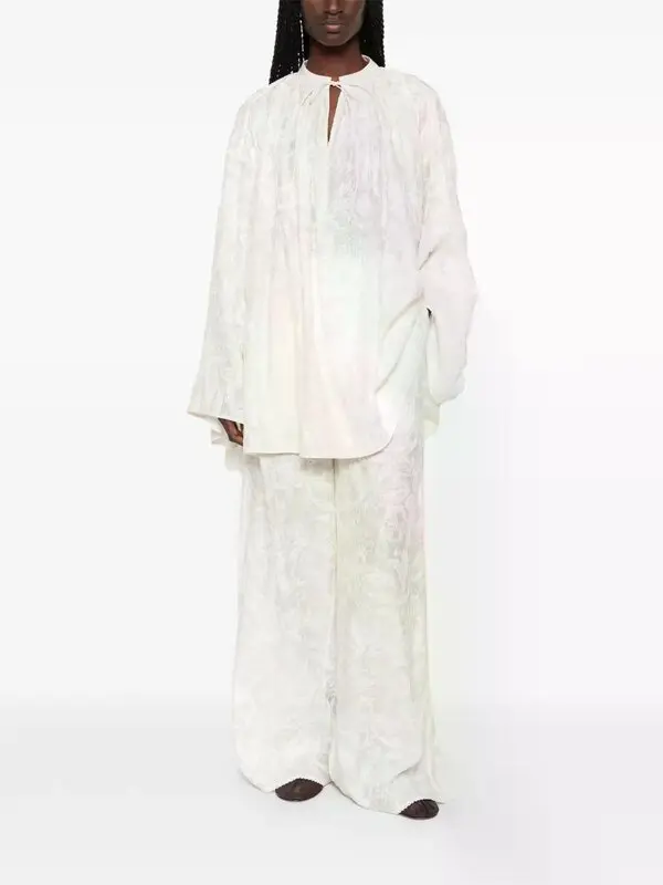 VIKTORIA CHAN Paisley Embroidered Blouse