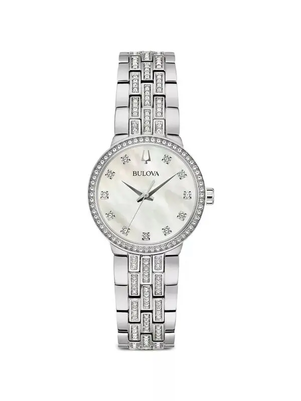 Bulova 27mm Round Case Watch