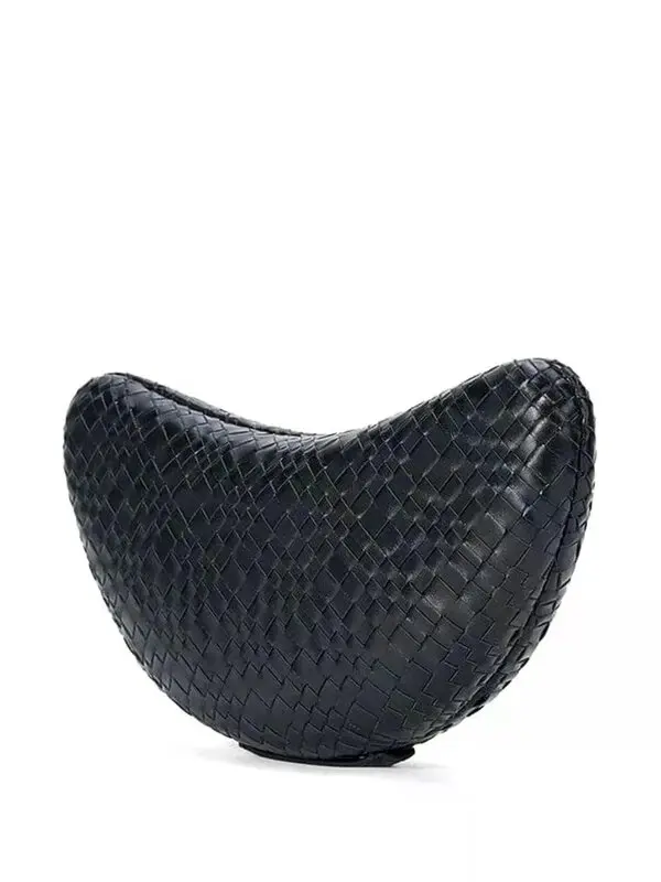 Staud Crescent Woven Clutch Bag