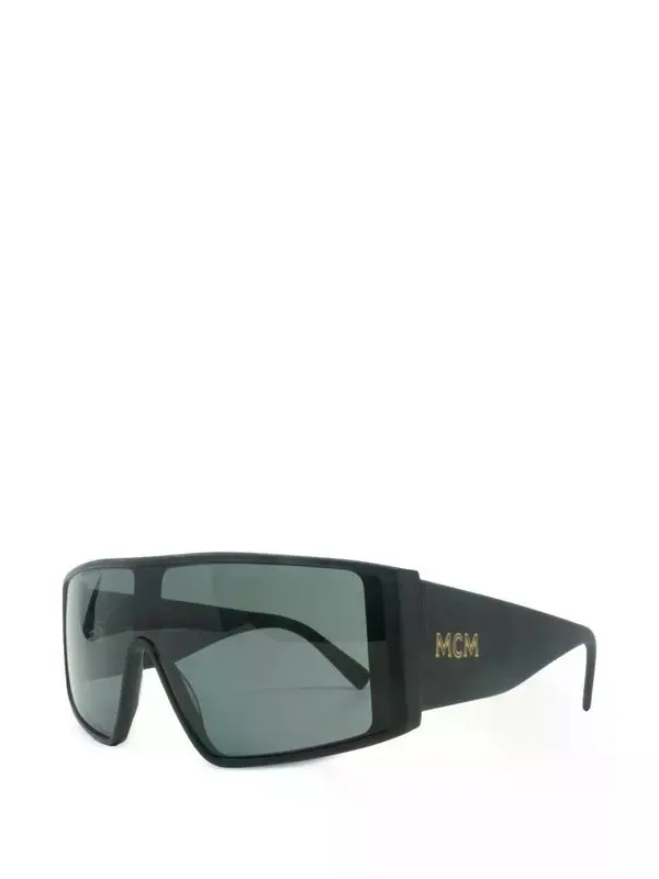 Mcm Shield-frame Sunglasses - Black