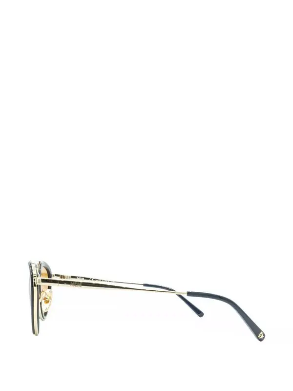 Mcm Oval-frame Sunglasses - Blue