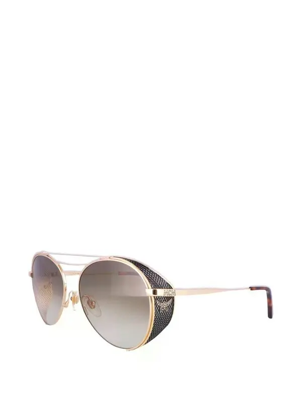 Mcm Double-bridge Pilot-frame Sunglasses