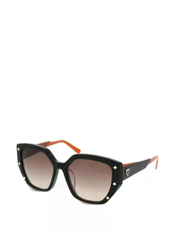 Mcm Geometric Frame Sunglasses