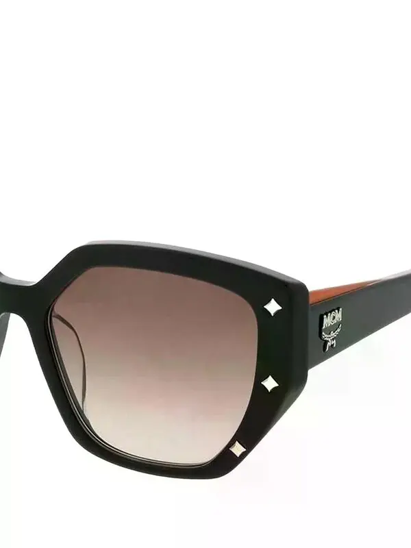 Mcm Geometric Frame Sunglasses