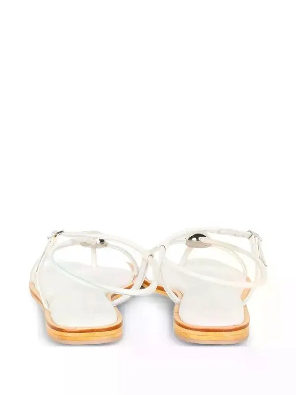 SPAZIO CORRIDONI 1 Orb-embellished Leather Sandals