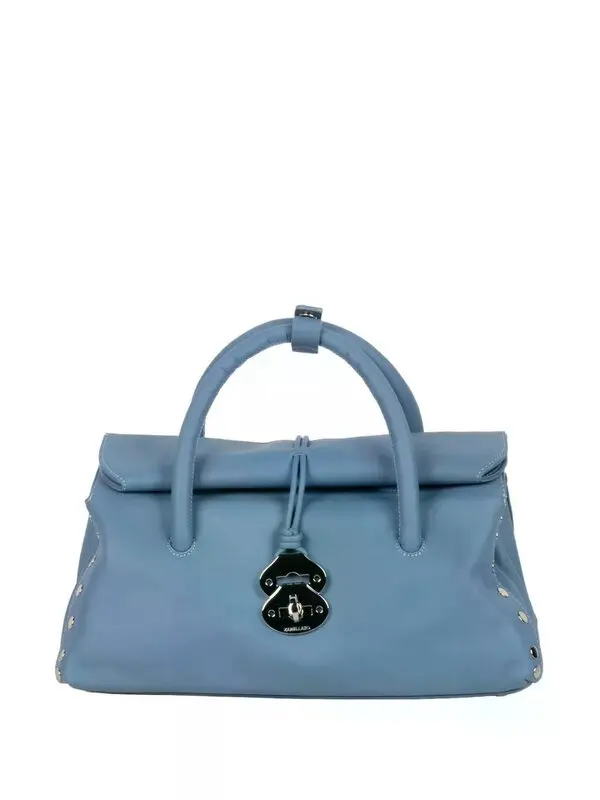ZANELLATO Small Dotta Tote Bag - Blue