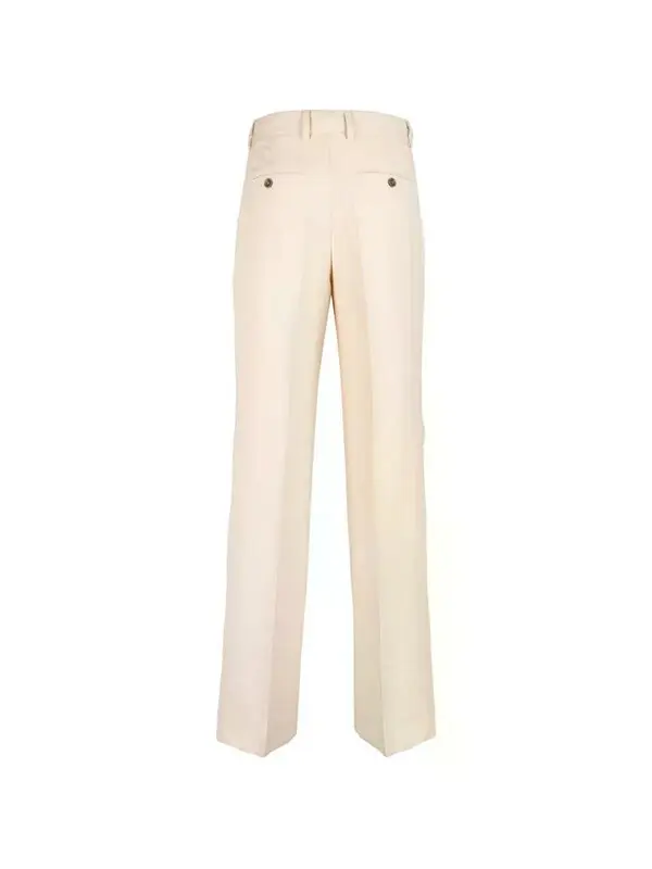 Seventy Tassel Detail Pressed Crease Trousers - Neutrals