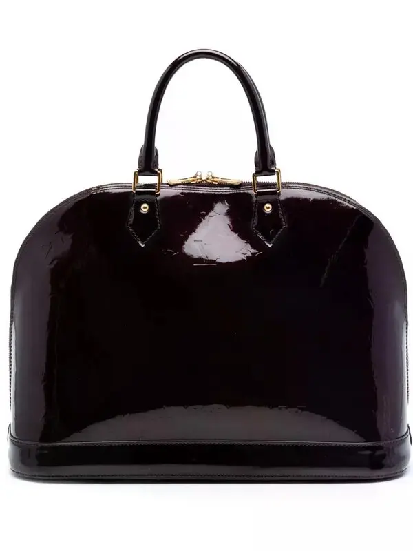 LOUIS VUITTON Monogram Vernis Alma Gm Handbag